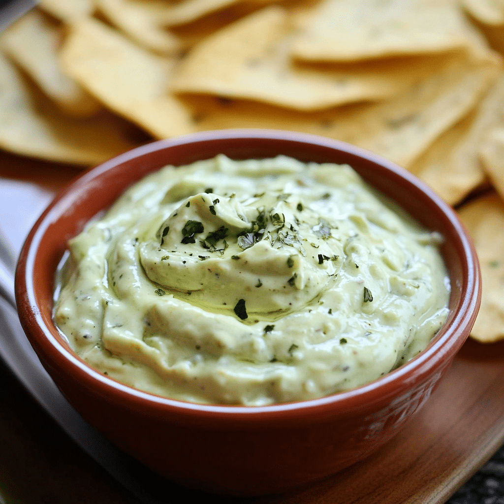 Avocado Ranch Dip with Greek Yogurt - Zero Ingredients