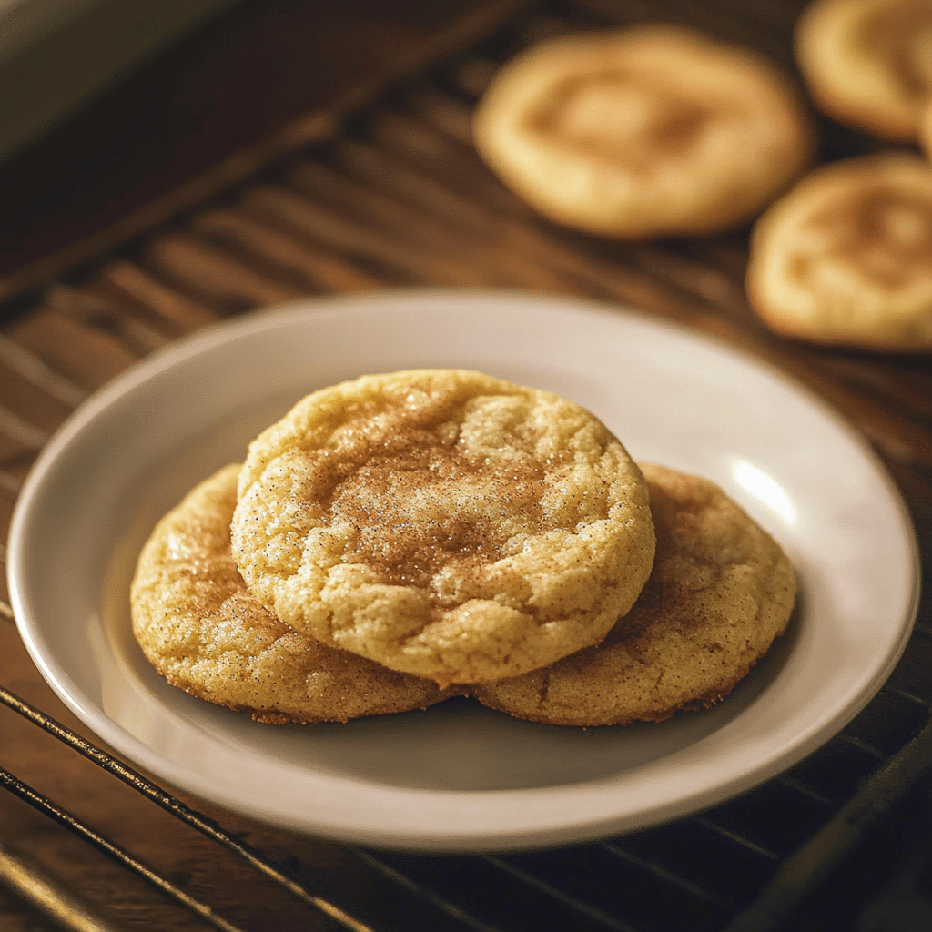 Chewy Snickerdoodle Cookies - Zero Ingredients