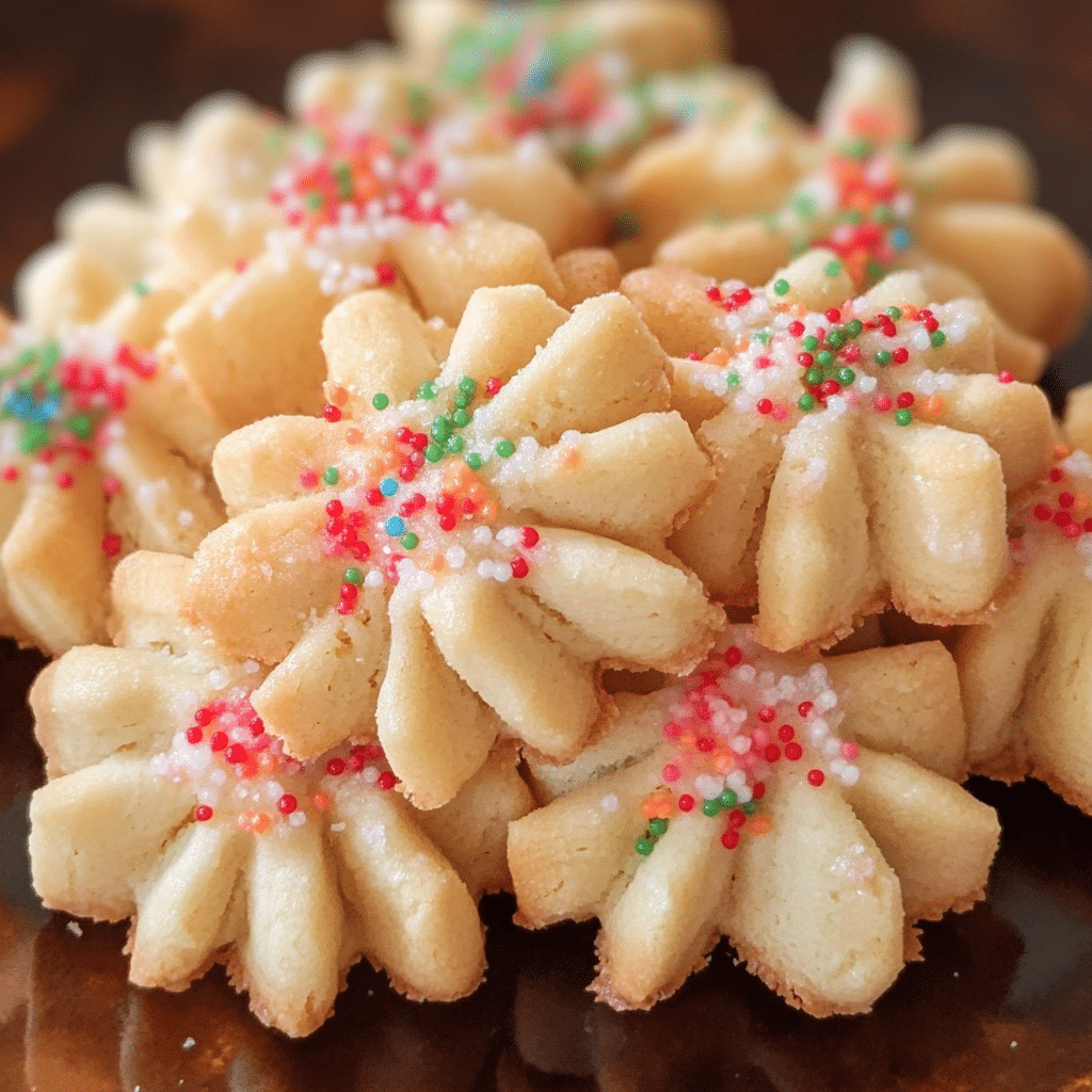 Easy Spritz Butter Cookies - Zero Ingredients