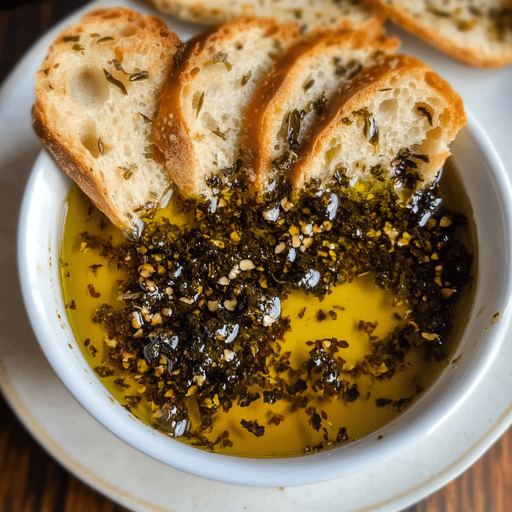 Olive Oil and Balsamic Vinegar Bread Dip - Zero Ingredients