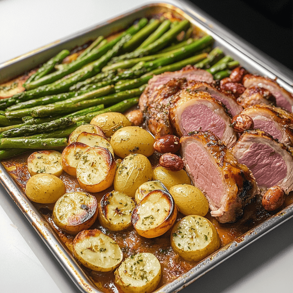Easy Easter Dinner on a Sheet Pan - Zero Ingredients