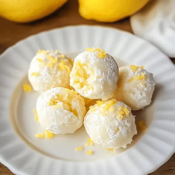 Lemon Truffles - Zero Ingredients