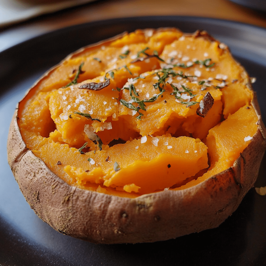 Smashed Sweet Potatoes - Zero Ingredients