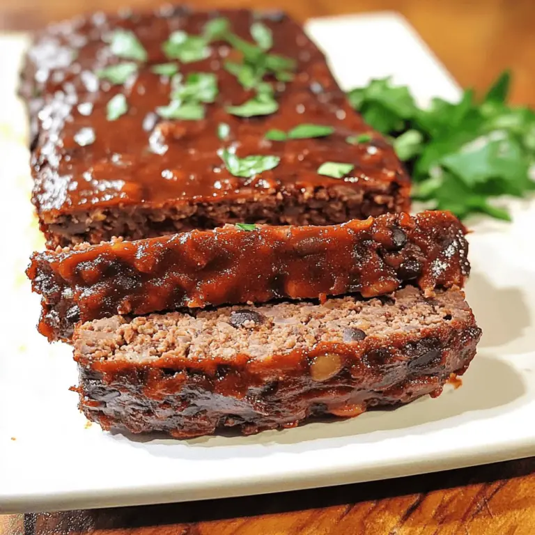 Black Bean Meatloaf - Zero Ingredients