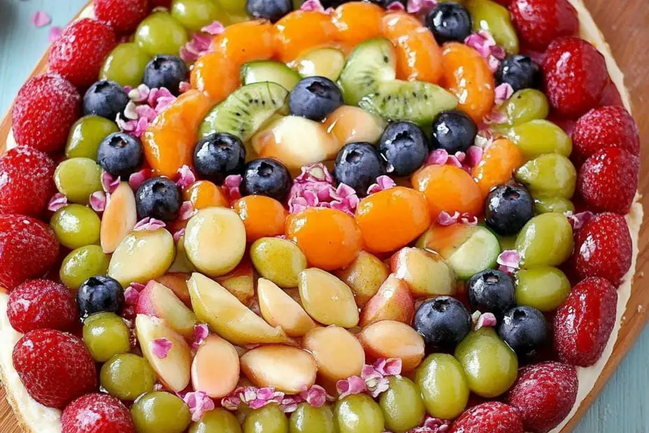 Easter Fruit Pizza: An Amazing Ultimate Dessert Recipe - Zero Ingredients
