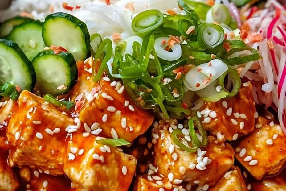 Korean Gochujang Chicken Bowl: An Incredible Wholesome Lunch Option ...