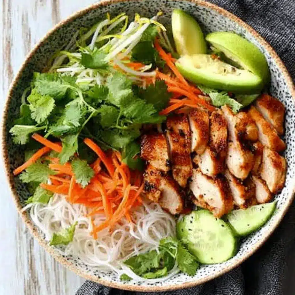 Vietnamese Noodle Bowl with Chicken: An Incredible Ultimate Recipe ...