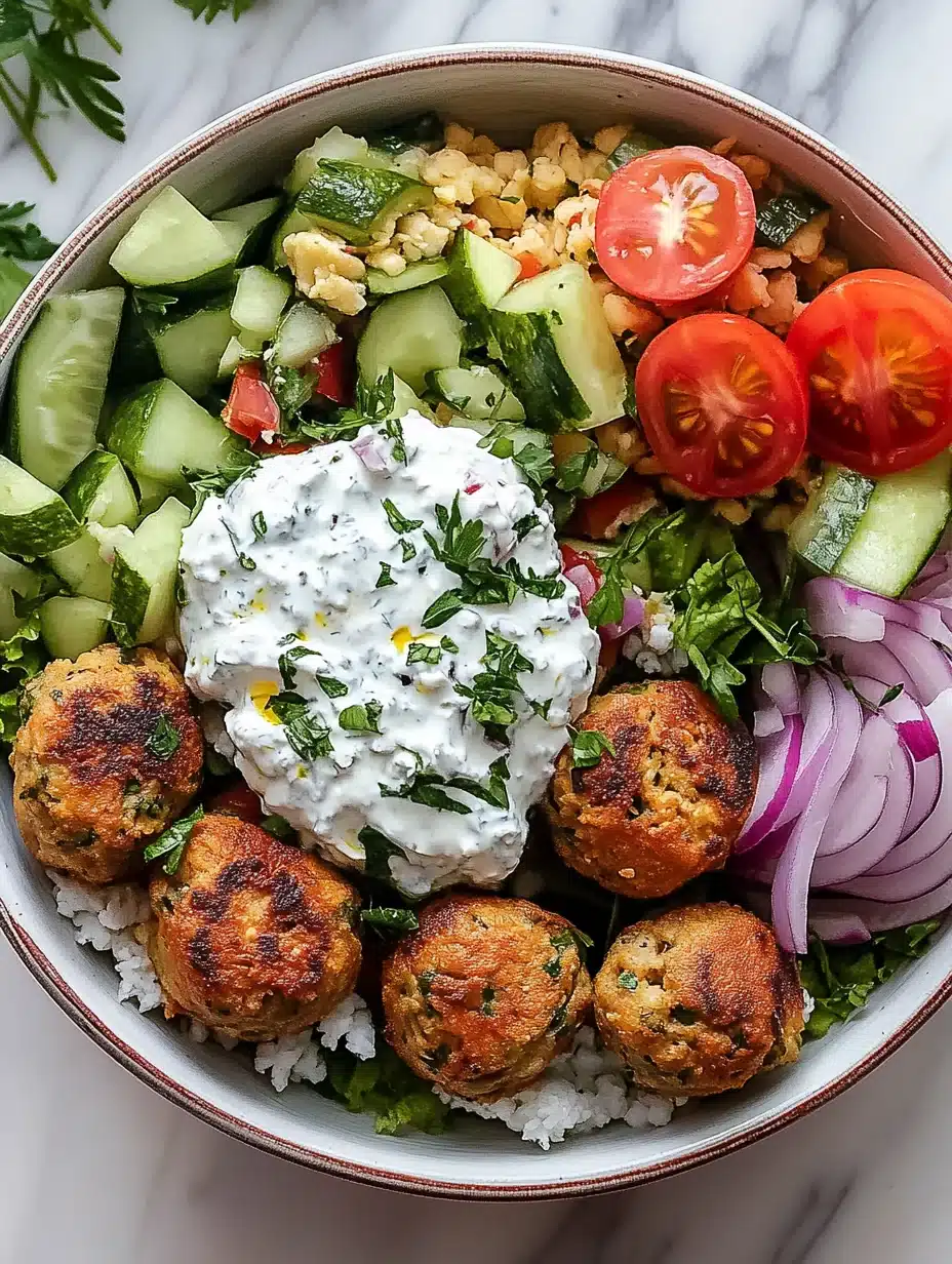 Falafel Cottage Cheese Bowl: An Incredible 5-Step Recipe - Zero Ingredients