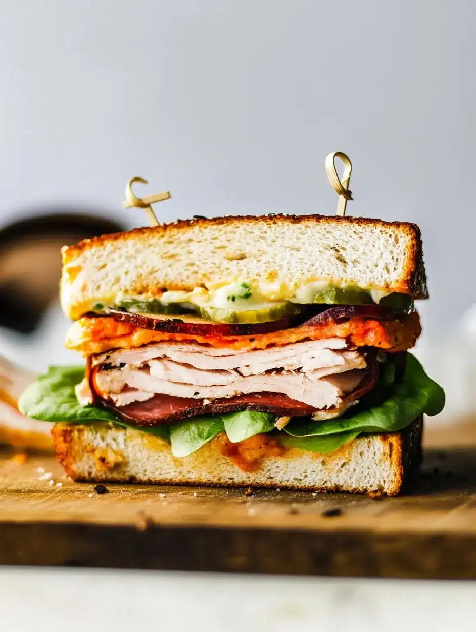 Turkey Club Sandwich: An Amazing Ultimate Recipe - Zero Ingredients