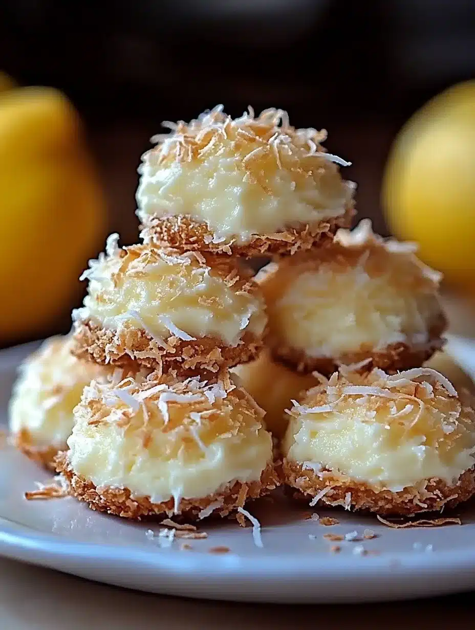 Lemon Coconut Cheesecake Cookies: An Incredible Amazing Recipe - Zero ...