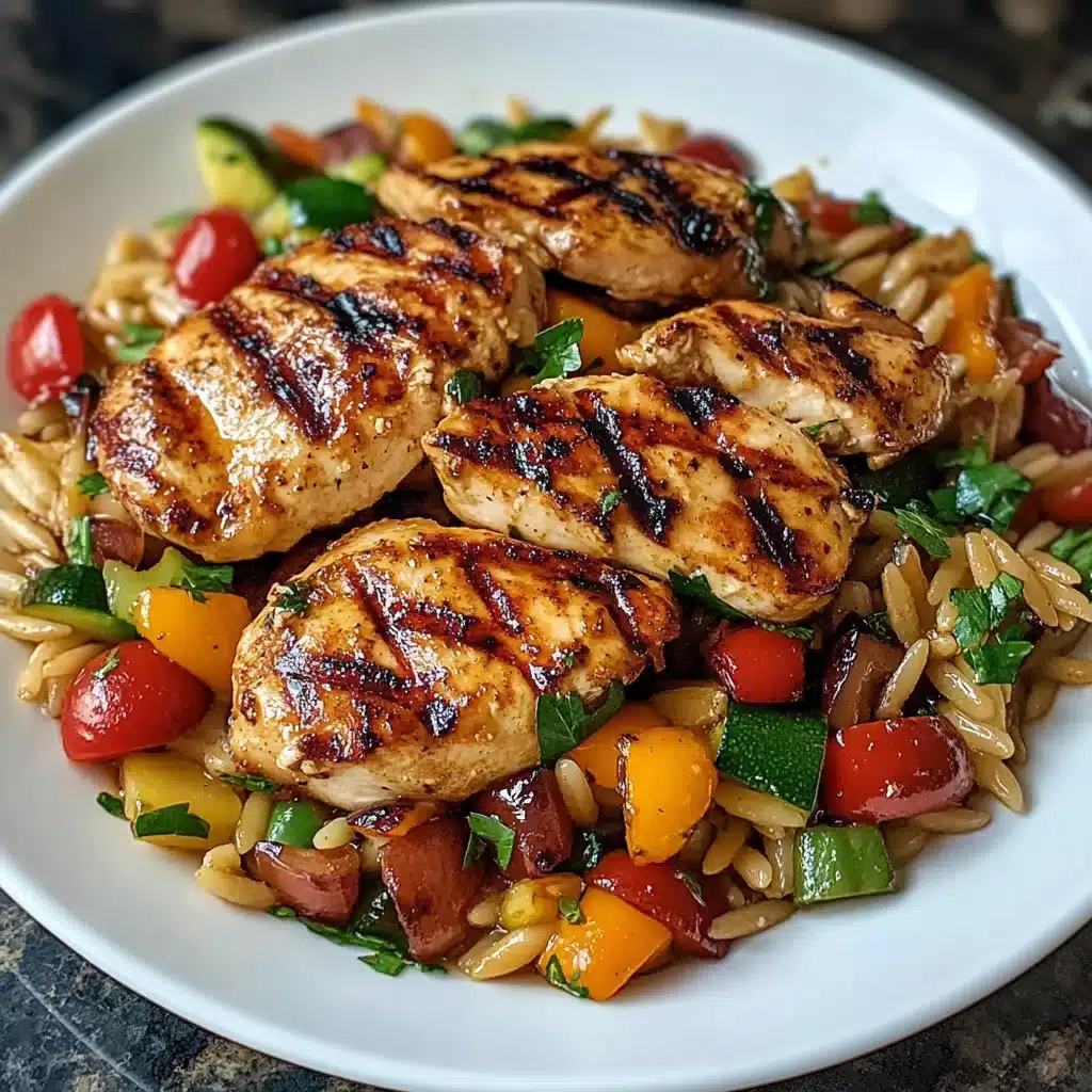 Easy Balsamic Chicken & Veggie Orzo: An Amazing Ultimate Recipe - Zero ...