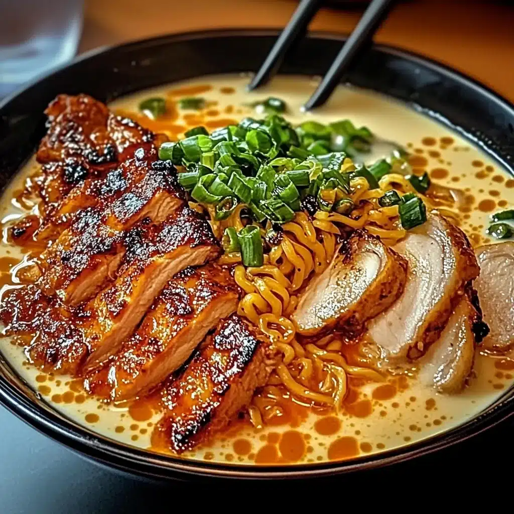 Spicy Chicken Ramen Bowl With Cream Sauce: An Incredible 7-Step Recipe ...