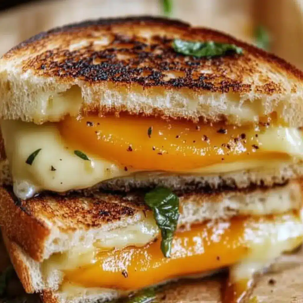 Honey Peach White Cheddar Grilled Cheese: An Incredible 5-Star Recipe ...