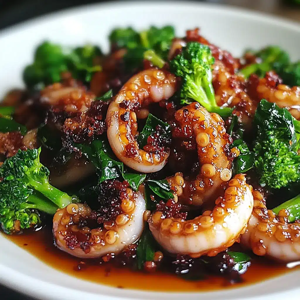Citrus-Spiced Baby Octopus with Crunchy Broccolini: An Incredible 5 ...