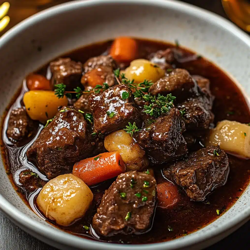 French-Style Beef Stew with Red Wine and Vegetables: An Amazing ...